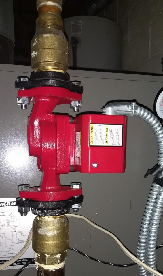 Cast Iron Circulator Pump for Hydronic Hot Water Heating Boiler Solar ...