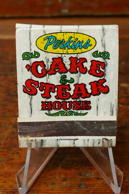 Vintage Perkins Cake & Steak House 42 Plus Advertising Matchbook ...