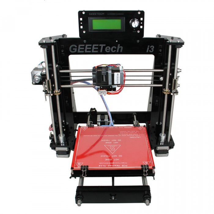 Geeetech New Acrylic Reprap 3d Printer Prusa i3 Pro B Single Head MK8 ...