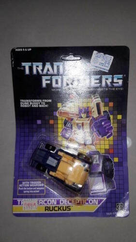 HASBRO Transformers G1 TRIGGERCON DECEPTICON RUCKUS MOSC | eBay