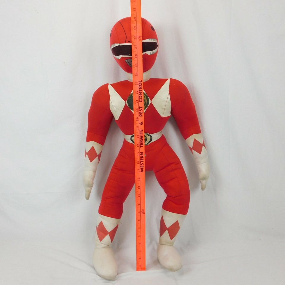 Large 32" Saban Mighty Morphin Power Rangers Red Figurine | eBay
