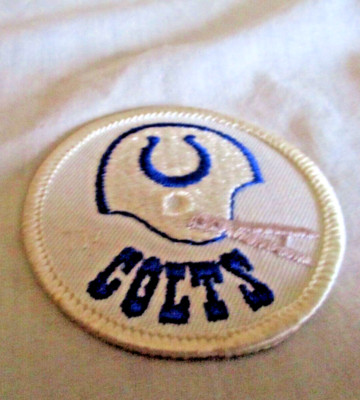 NFL Indianapolis Colts 2.5 Inch Cloth Sew on Patch Vintage | eBay