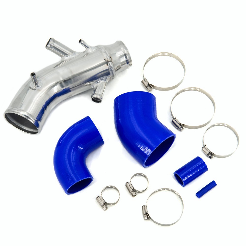 Aluminum Cold Air Intakes Pipe Silicone hoses Kit for Audi TT 1.8T mit ...