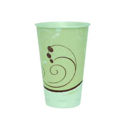 Solo Cup Company Symphony Design Trophy Foam Hot/cold Drink Cups 16 Oz ...