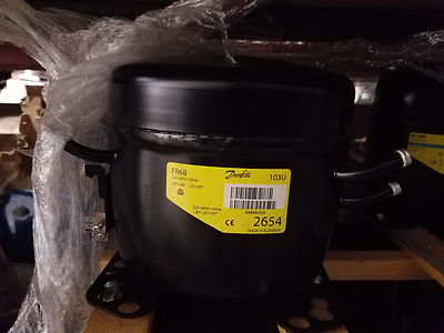 Danfoss FR6B R12 104L 2830 220-240V 50HZ 1PH LBP/HBP Compressor | eBay