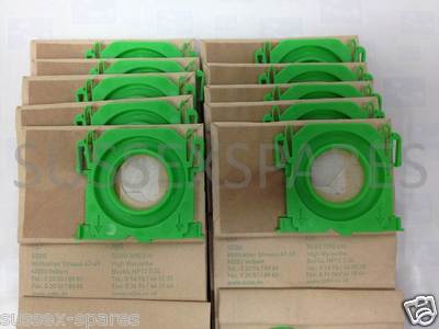 Genuine Sebo Vacuum Cleaner Hoover Bags XP30 X 370 X1 X4 X4 X7 X8 X10 ...