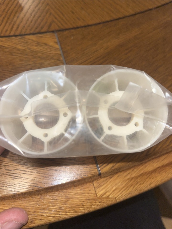 Team Associated Vintage RC ASC 8150 White rear wheels RC10L RC10 | eBay