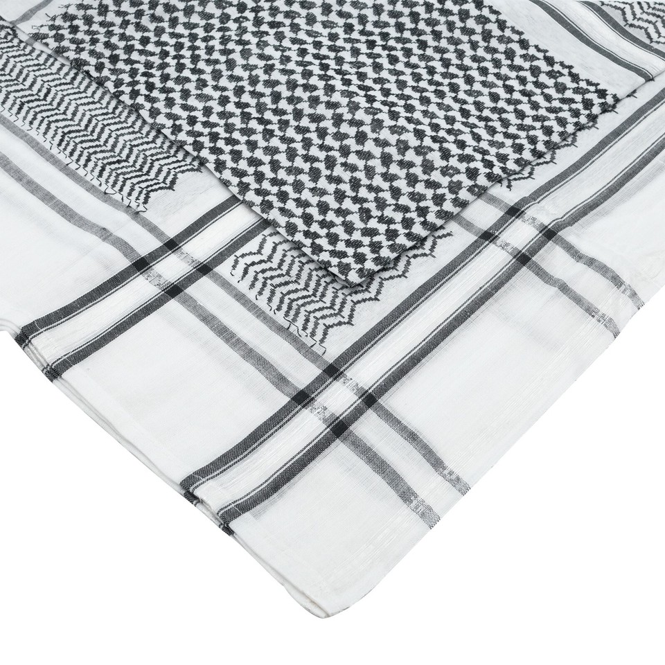 Islamic Arafat Shawl Different Colors Cotton Scarf 120x120cm Muslim Men ...