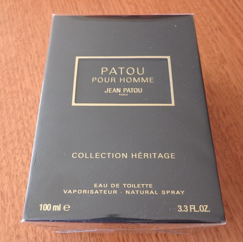 PATOU POUR HOMME Jean Patou 100ml EDT Spray Mens Perfume 100% Genuine ...