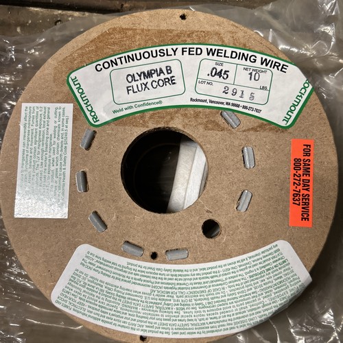 ROCKMOUNT FLUX-CORED HARD FACING WIRE WELDING 1/16" DIA. .045 10lb | eBay