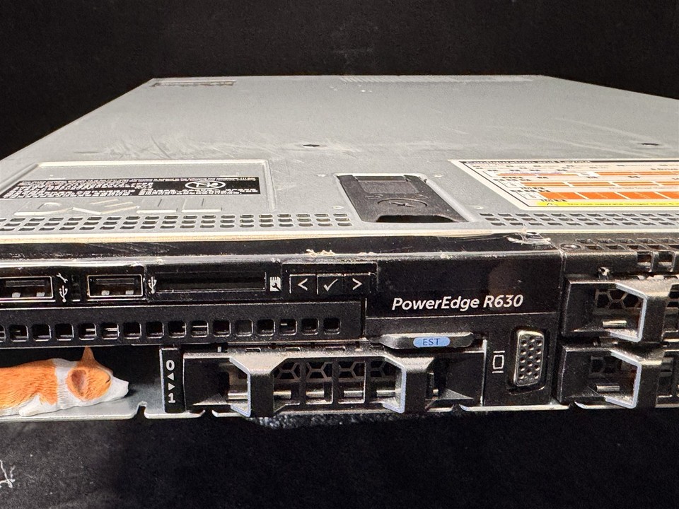 DELL POWEREDGE R630 8SFF 2x 10CORE E5-2640V4 2.4GHz 256GB RAM 4x 250GB ...