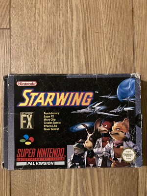 Super Nintendo Starwing Game PAL Version Boxed Good Condition | eBay UK