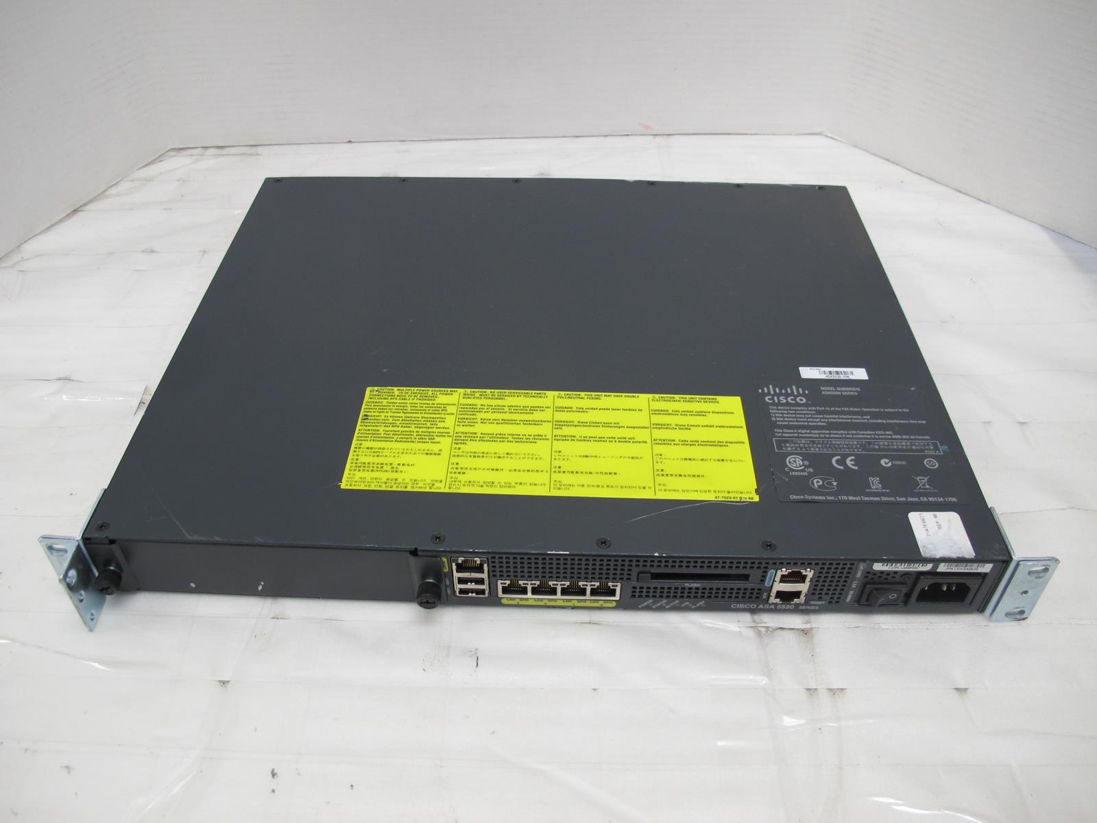 Cisco ASA5520 Adaptive Security Appliance ASA 5520 V02 for sale online ...
