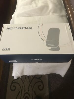MirOCO Light Therapy Lamp- UV Free 10000 Lux, brightness and timer ...
