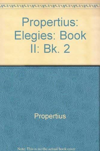 Propertius - Elegies by Sextus Propertius (1967, Hardcover) for sale ...