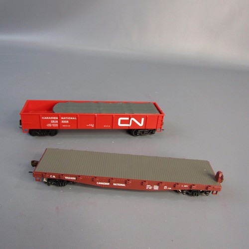 Bachmann Train HO Scale Freight Car Lot Canadian National Flatbed ...