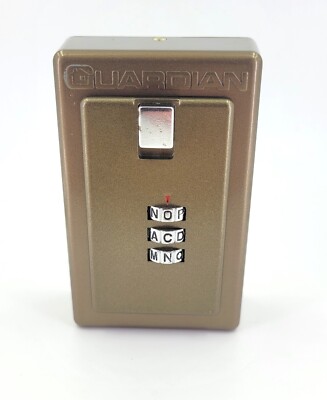 Three Letter Crest Guardian Lock Box | eBay
