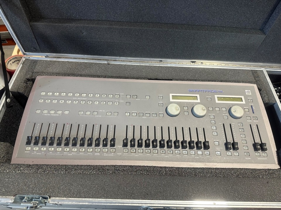 ETC SmartFade ML Lighting console w/ power supply in ATA road case | eBay
