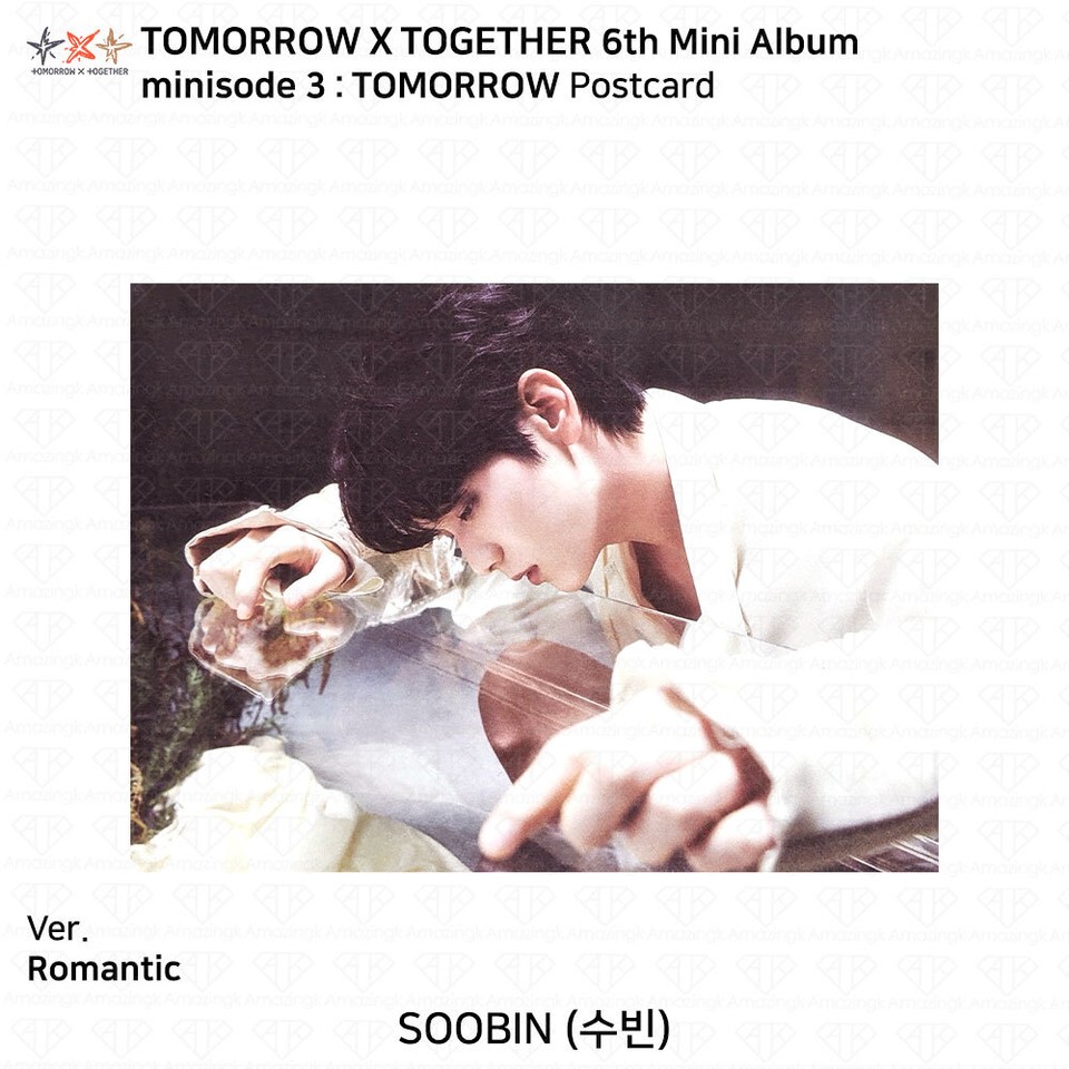 TXT Tomorrow X Together minisode 3: TOMORROW Photocard Postcard Poster ...