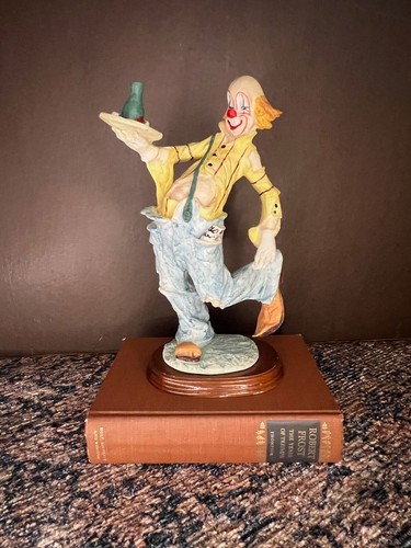 Dante by Ado for Creative World Waiter Clown Statue 12-1/2” Tall Resin ...