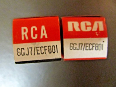 6GJ7 / ECF801 RCA VACUUM TUBE, NEW IN BOX / NEW OLD STOCK, PRICE IS FOR ...