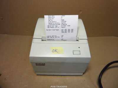 Wincor Nixdorf TH210 POS Thermal Receipt Printer White PRINTS OK - INCL ...