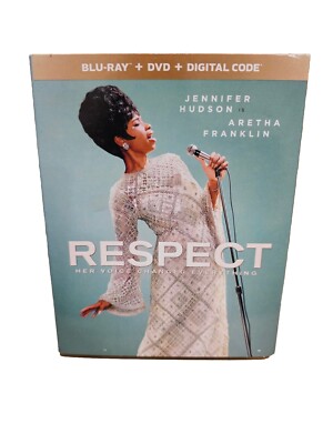 RESPECT (2021) Blu-Ray+DVD Jennifer Hudson - Aretha Franklin Biography ...
