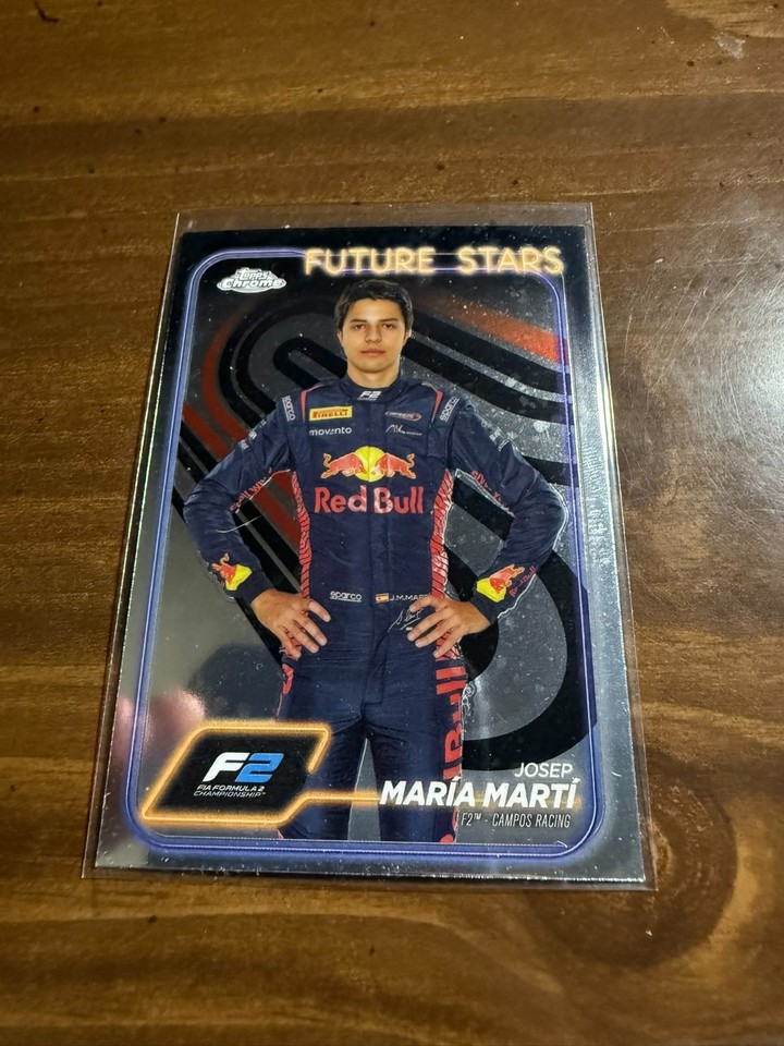 2024 Topps Chrome Formula 1 F1 Josep Maria Marti Future Stars 42 F2 ...