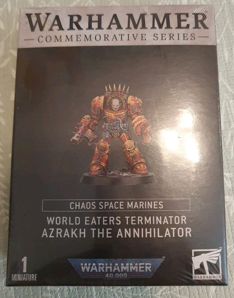 Warhammer 40k World Eaters Terminator Azrakh The Annihilator New On ...