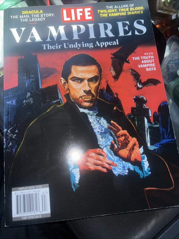 "VAMPIRES THEIR UNDYING APPEAL" LIFE MAGAZINE 2022 SPECIAL EDITION ...