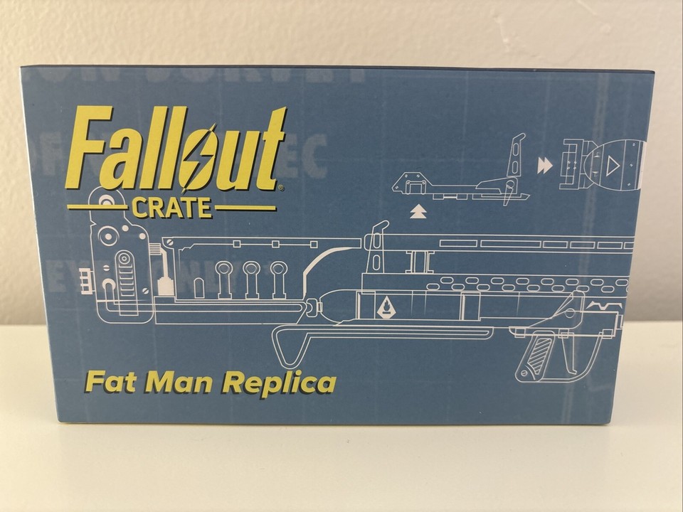 Fallout Loot Crate Miniature Replica Weapon: Fat Man Mini Nuke in Box ...