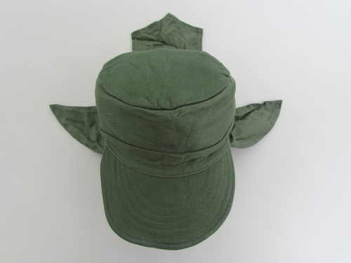 RARE ORIGINAL 1965 SOUTH VIETNAMESE ARVN OD FLAP CAP HAT RVN UNIFORM ...