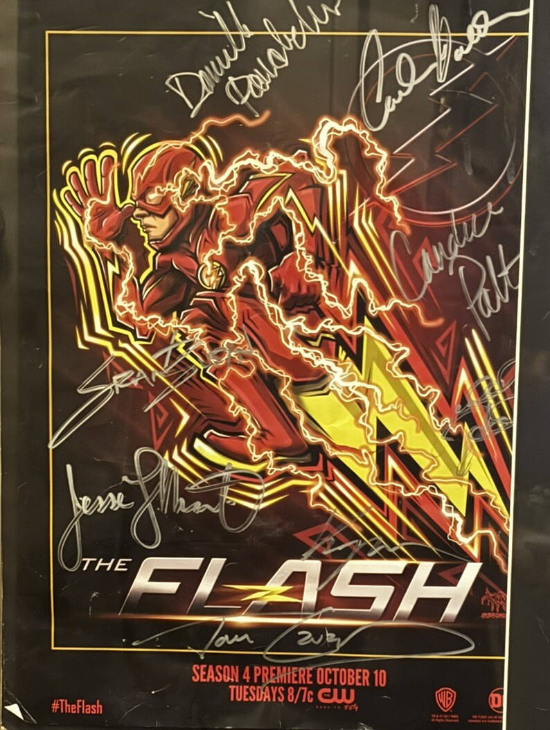 THE FLASH SEASON 3 AUTOGRAPH SIGNING SAN DIEGO COMIC CON | eBay