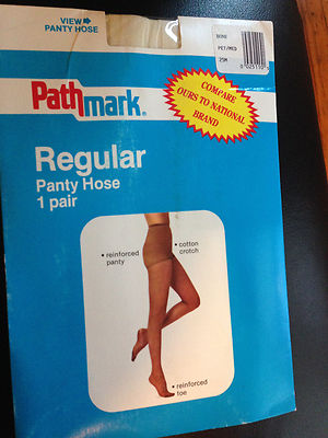 WOW! Vintage Pathmark white med/pet shaping pantyhose | eBay