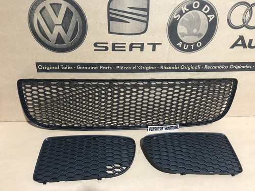 VW Golf MK4 R32 Bumper Grill Set Center Left + Right Genuine Brand New ...