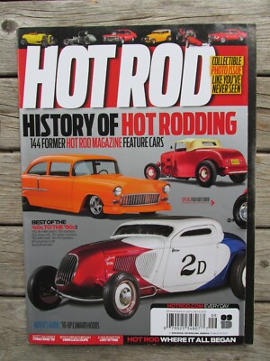 2013 August Hot Rod Magazine 65th Anniversary Photo Issue 172 Pages EC ...