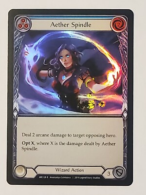 Aether Spindle Foil (Blue) Rare Arcane Rising 1st Edition FAB | eBay