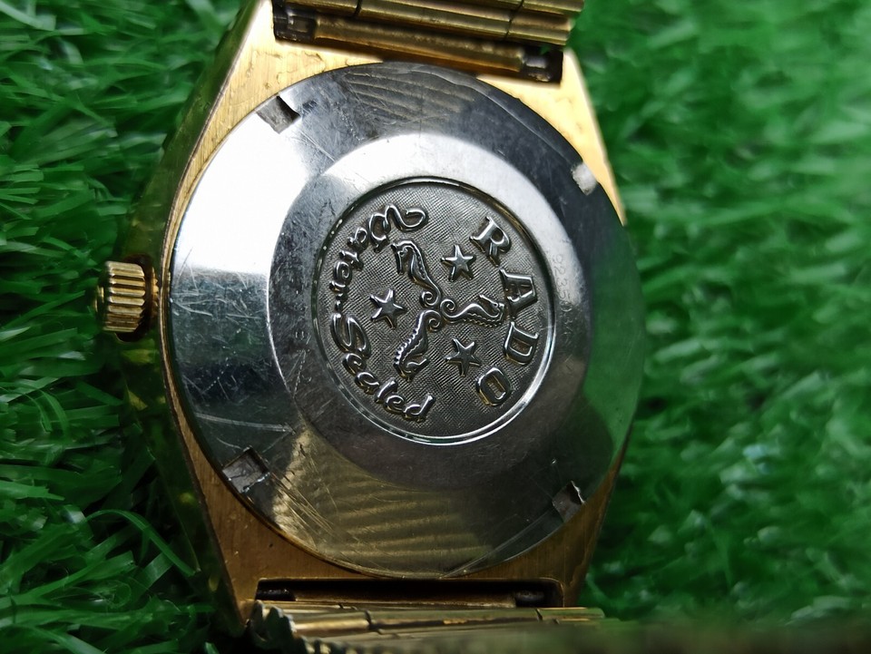 LUXURY VINTAGE RADO STAG GOLD AUTOMATIC WATCH SWISS MADE 70s MEN & RARE ...