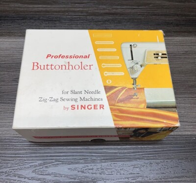 NEW SINGER PROFESSIONAL BUTTONHOLER # 102577 For Zig-Zag Sewing Machine ...