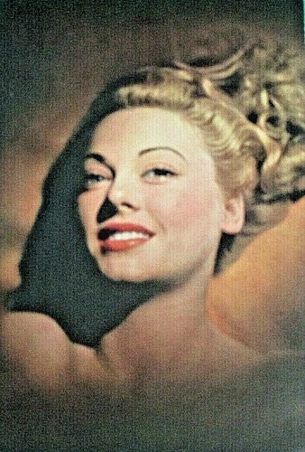 ORIGINAL 1940's PHOTO LITHO IMAGE PIN UP MOVIE STAR/CHEESECAKE 'WANDA ...