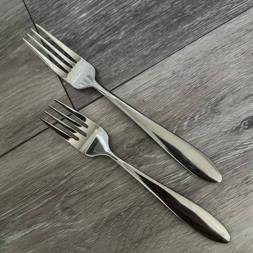 Oneida MOONCREST Stainless Steel Flatware Replacement Salad & Dinner ...