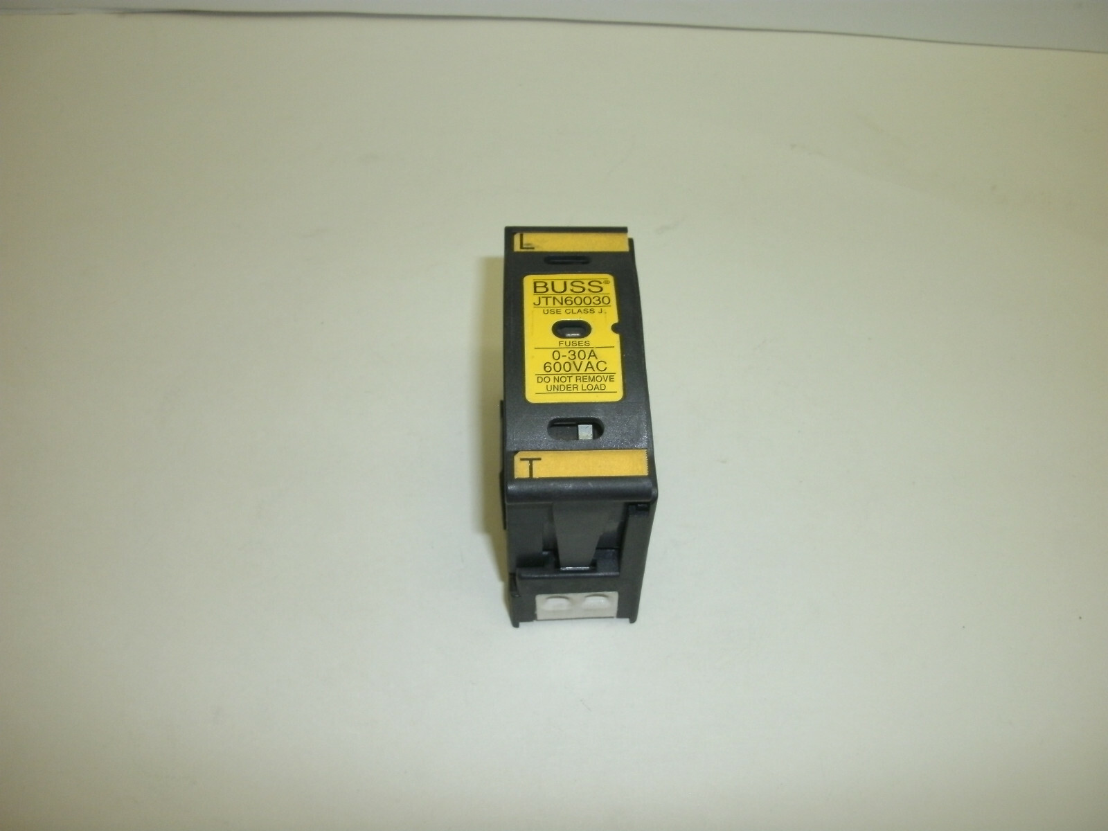 BUSS/BUSSMANN JTN60030 FUSE HOLDER 0-30 AMP 600VAC W/INDICATOR USE ...