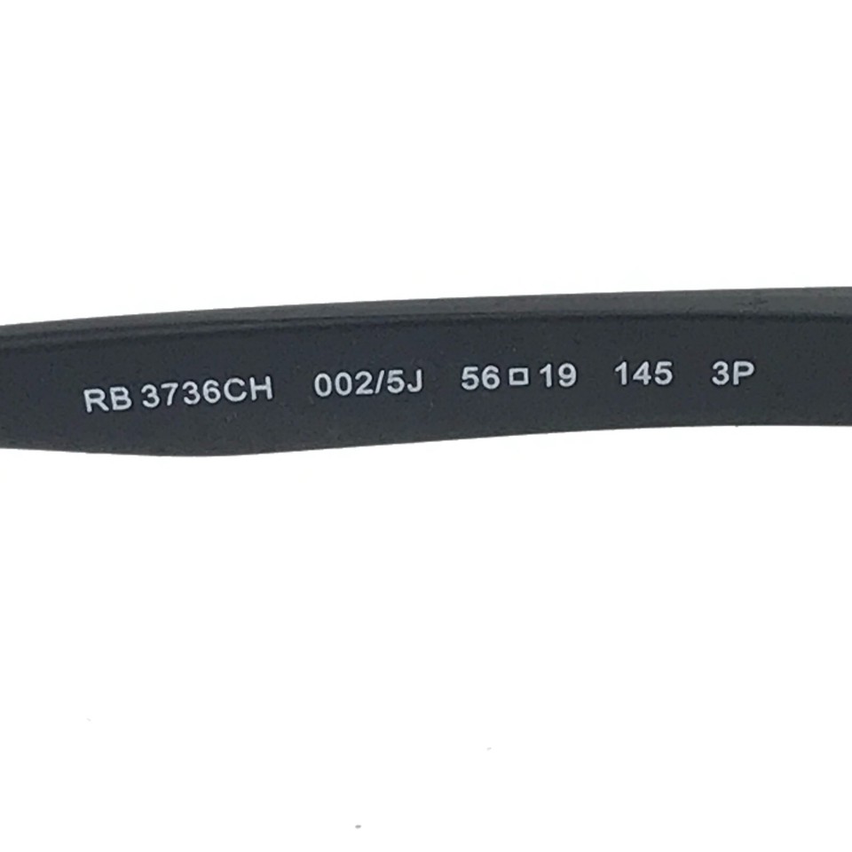 Ray-Ban Sunglasses LITEFORCE RB3736CH 002/5J CHROMANCE Black Grey ...