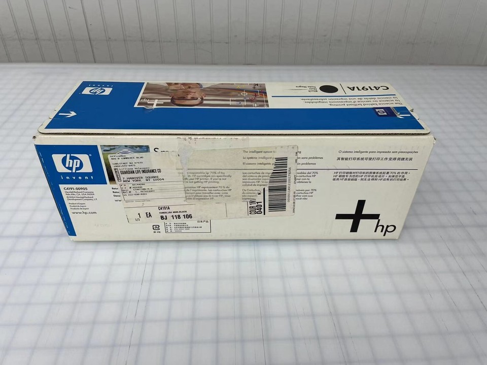 New Genuine HP C4191A Laserjet Black Toner Cartridge 4500 4550 | eBay