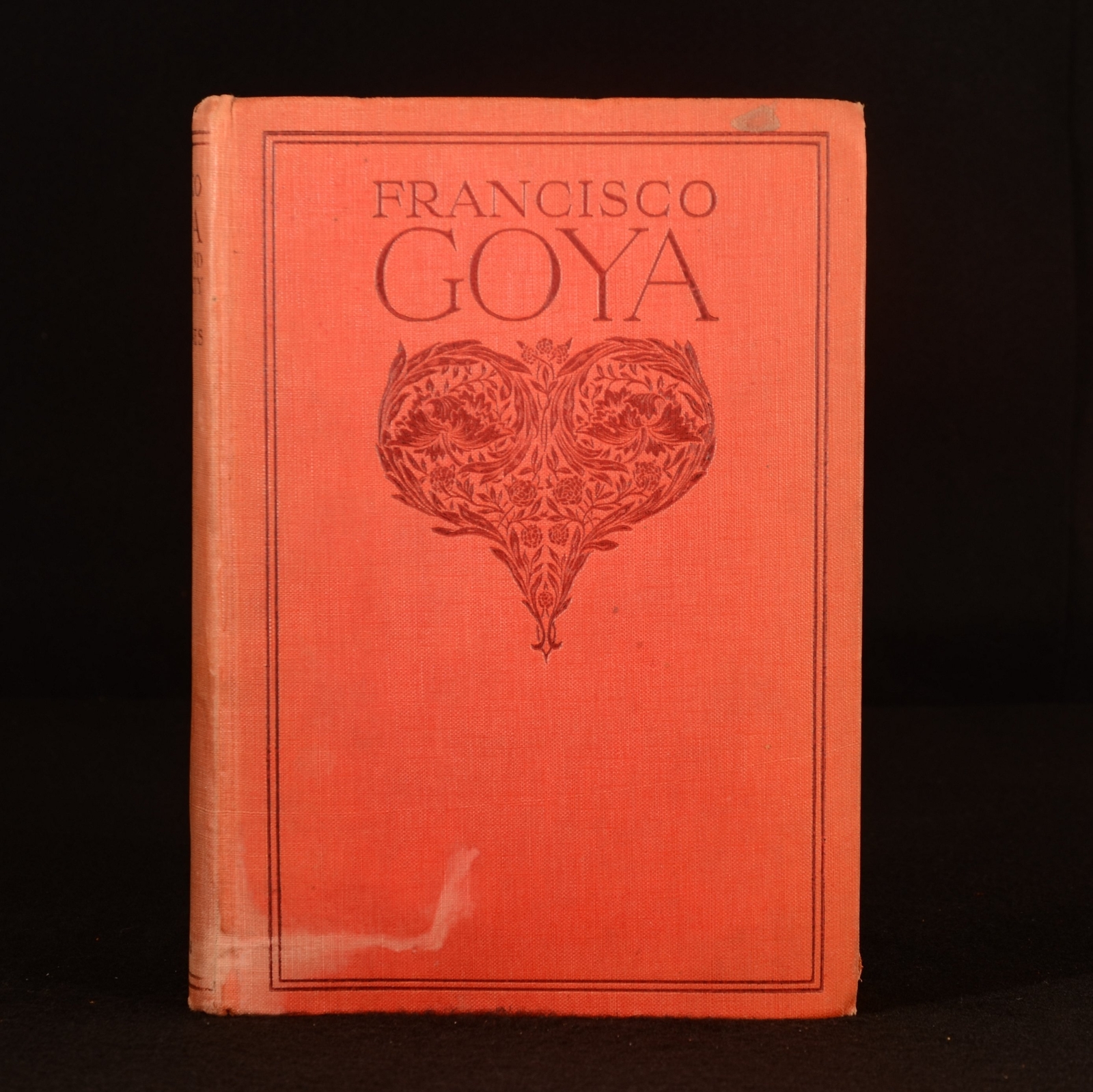 1914 Francisco Goya Hugh Stokes Signed Dedicated R. A. Walker Bookplate ...