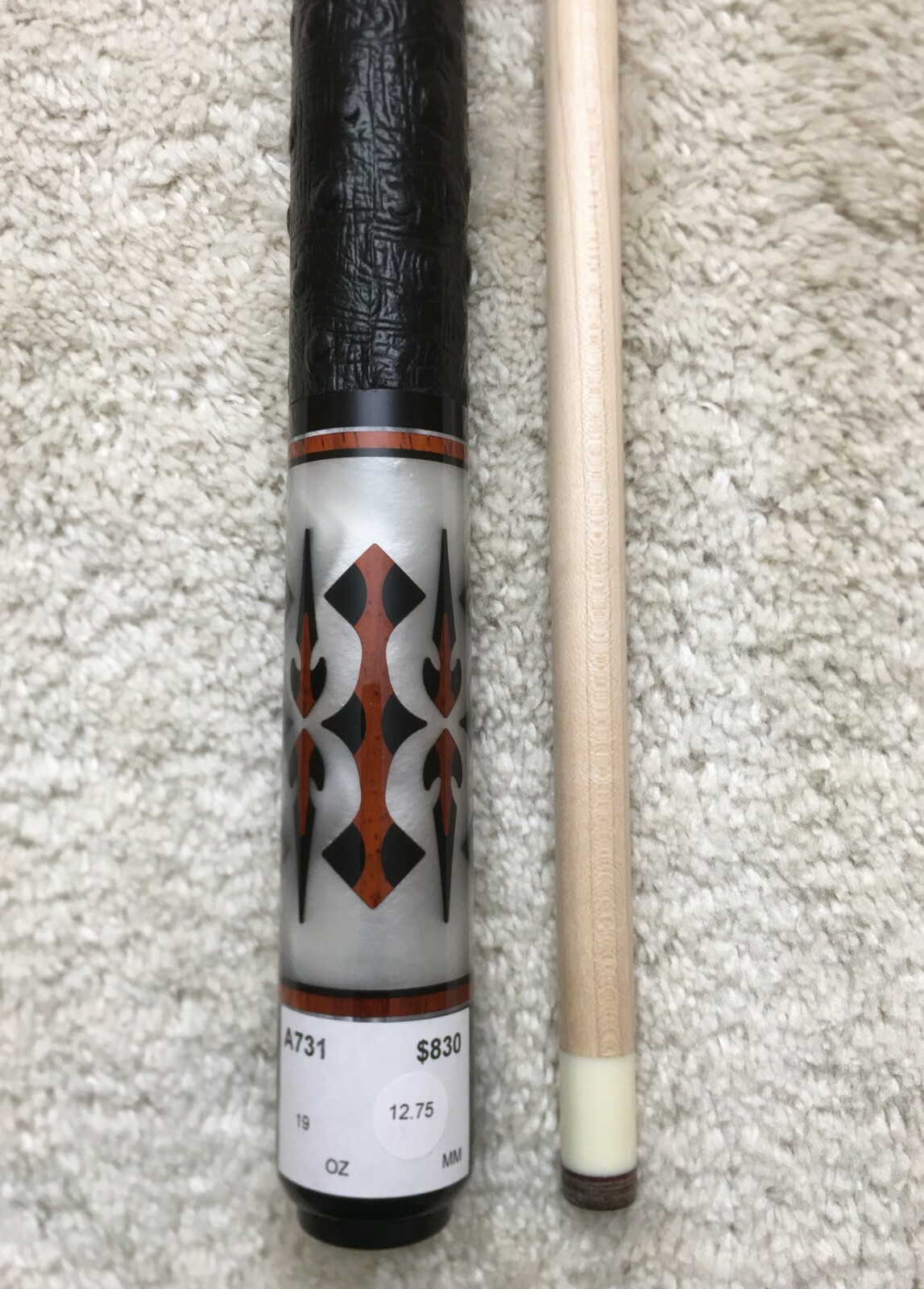 Viking A731 Pool Cue w/ Vikore High Performance Shaft, Leather Wrap | eBay