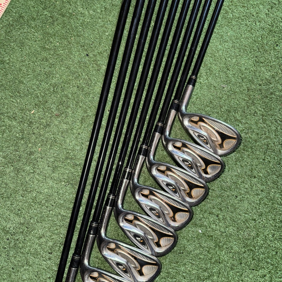 Taylormade R7 Iron Set REAX 55 Flex M Graphite 4 5 6 7 8 9 P A S Right ...