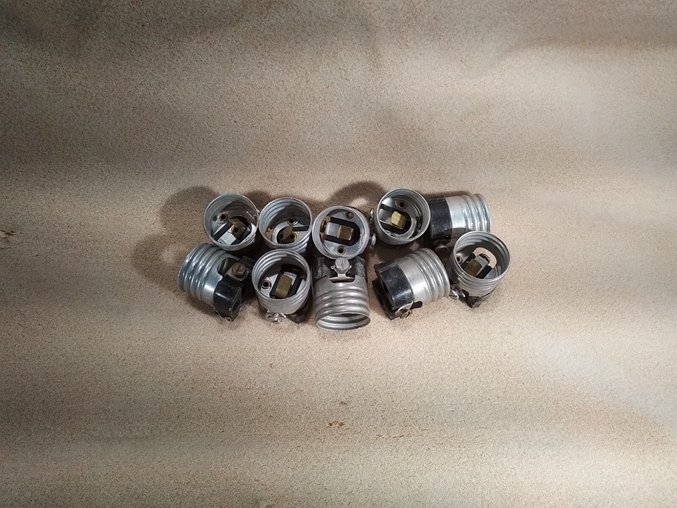 Standard Lamp sockets keyless package of 10 | eBay