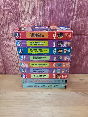 9 Sherlock Holmes Key Video VHS Lot -Rathbone & Bruce - Key Video | eBay