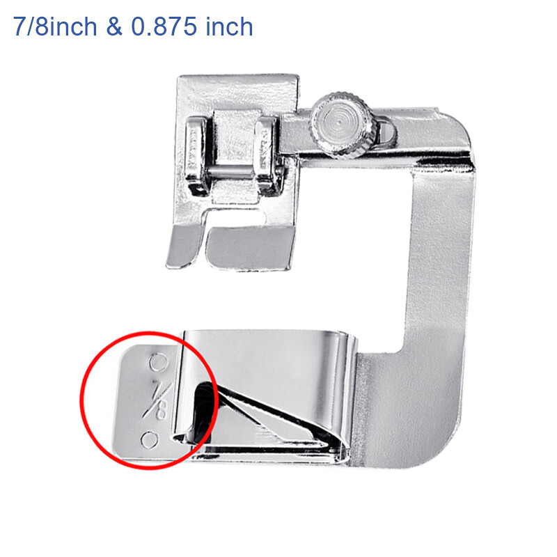 Domestic Sewing Machine Hemmer Foot Presser Rolled Hem Feet For Brother ...